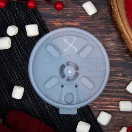 Dart® Lid 3.57X0.39 IN HIPS Translucent For 6-12 OZ Take-Out Container ...
