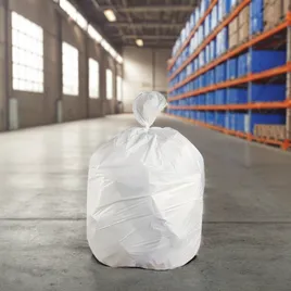 Can Liner 40X46 IN White 100/Case | Imperial Dade