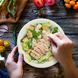 Dart® Plate 9X0.98 IN Fiber Natural Round 125 Count/Bag 4 Bags/Case 500 ...