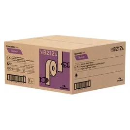 Cascades PRO Toilet Paper & Tissue Roll 9IN X2000FT 1PLY White Jumbo ...