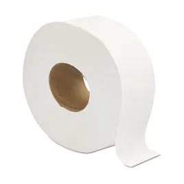 Toilet Paper & Tissue Roll 3.3IN X700FT 2PLY Virgin Paper White Jumbo ...