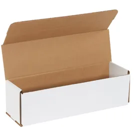 Mailer 14X4X4 IN White Corrugated Cardboard 50 Count/Bundle | Imperial Dade