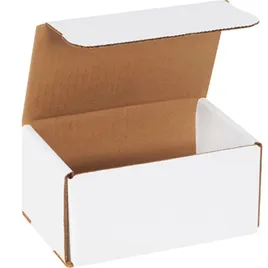 Mailer 6X4X3 IN White Corrugated Cardboard 50 Count/Bundle | Imperial Dade