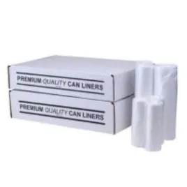 Liner 40X46 IN White LDPE 0.68MIL Coreless Heavy Duty 100/Case ...
