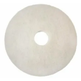 Polishing Pad 20 IN White Polyester Fiber Low Speed For Most Floor ...