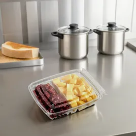 Fresh N' Sealed® Deli Container Hinged With Flat Lid 5-8 OZ 2 ...