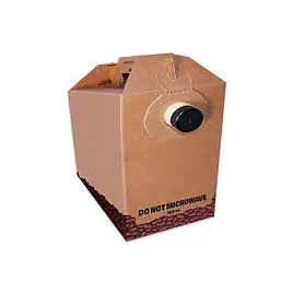 Hot Beverage Box Hot Beverage Dispenser 160 OZ Corrugated Paperboard ...