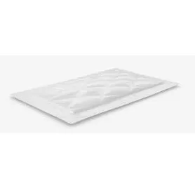 Meat Pad 6X4 IN White Rectangle 40GM Absorbent 1500/Case | Imperial Dade