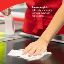 WypAll® L30 Cleaning Towel 10X10.8 IN Heavy Duty DRC White Pop-Up Box ...