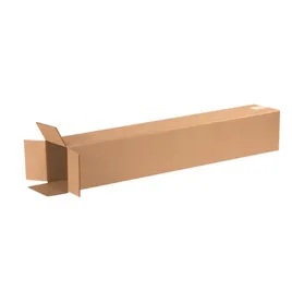 Regular Slotted Container (RSC) 6X6X36 IN Kraft Corrugated Cardboard ...