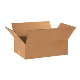 Regular Slotted Container (RSC) 18X12X6 IN Kraft Corrugated Cardboard ...