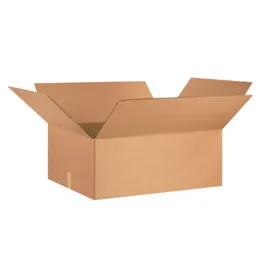 Regular Slotted Container (RSC) 30X24X12 IN Kraft Corrugated Cardboard ...