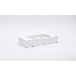 Cake Box 12.5X5.5X2.25 IN White Rectangle With Window 200/Case ...