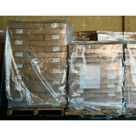 Pallet Cover 51X49X85 IN Clear LDPE 1.5MIL Gusset 100/Roll | Imperial Dade
