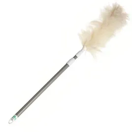 StarDuster® Pro Duster Lambswool Wood Gray White Telescopic 30-60IN ...