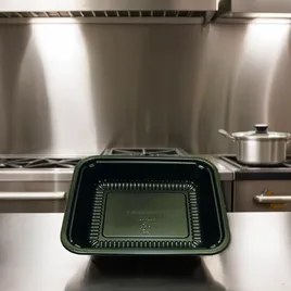 Take-Out Container Base 6X8 IN PP Oblong 500/Case | Imperial Dade