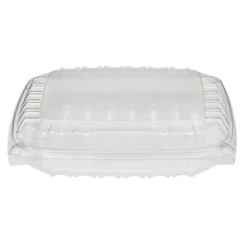 Dart® ClearSeal® Take-Out Container Hinged 8.3X8.3X2 IN OPS Clear Square Shallow 125 Count/Pack ...