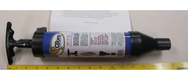 Soda Machine Drain Plunger 16X11.5X8.5 IN Plastic Blue For 9000 & 9100 ...