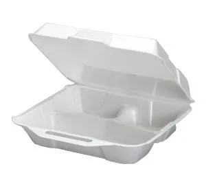 Snap-it Take-Out Container Hinged Large (LG) 9.25X9.25X3 IN 3 ...