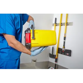 Hygen™ Mop Bucket Resin Yellow Charging 1/Each | Imperial Dade