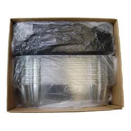 UltraStack® Serving Tray Base & Lid Combo With Dome Lid 16X16X4.65 IN ...