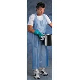 AlphaTec® Apron 35X45 IN White 7.5MIL PVC Vinyl 1/Each | Imperial Dade