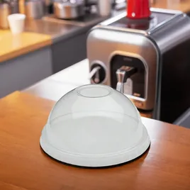 Victoria Bay Lid Dome 98MM PET Clear For Cold Cup With Hole 50 Count ...