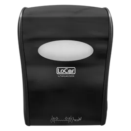 NVI Locor® Paper Towel Dispenser 12.38X16.76X10 IN Wall Mount Black ...