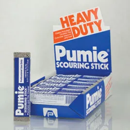 Pumie® Scouring Stick 6.75X1.25 IN Pumice Gray 12/Pack | Imperial Dade