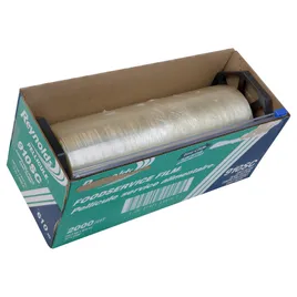 Multi-Purpose Cling Film Roll 12IN X2000FT PVC Clear 1/Roll | Imperial Dade