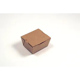 ChampPak #4 Take-Out Box Fold-Top 7.75X5.5X3.5 IN Paper Kraft Rectangle ...