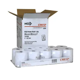 Register Tape Roll 3IN X165FT Paper 1PLY White Bond 50/Case | Imperial Dade