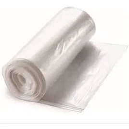 Can Liner 40X48 IN Natural Plastic 12MIC Roll 10 Count/Pack 25 Packs ...