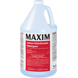 Maxim® Lemon One-Step Disinfectant 1 GAL Multi Surface Concentrate ...