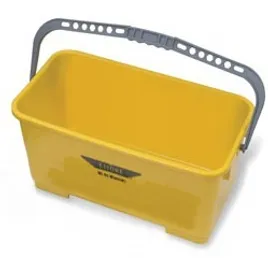 Super Bucket Utility Bucket & Pail 6 GAL Plastic Yellow With Handle 1 ...