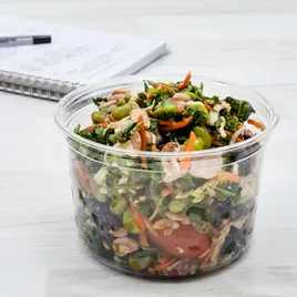 Solo® Cold Deli Container Base 16 OZ RPET Clear Freezer Safe 50 Count ...