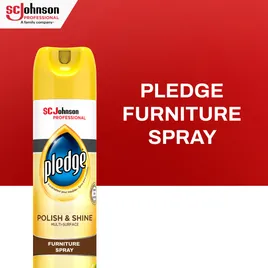 Pledge® Lemon Dust & Allergen Furniture Cleaner 14.2 FLOZ Multi Surface ...