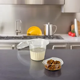 Fresh N' Sealed® Take-Out Container Insert 4 OZ 4X3X1 IN PET Clear ...