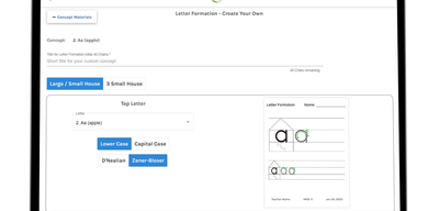 Interactive OG Lesson Planning Application | IMSE