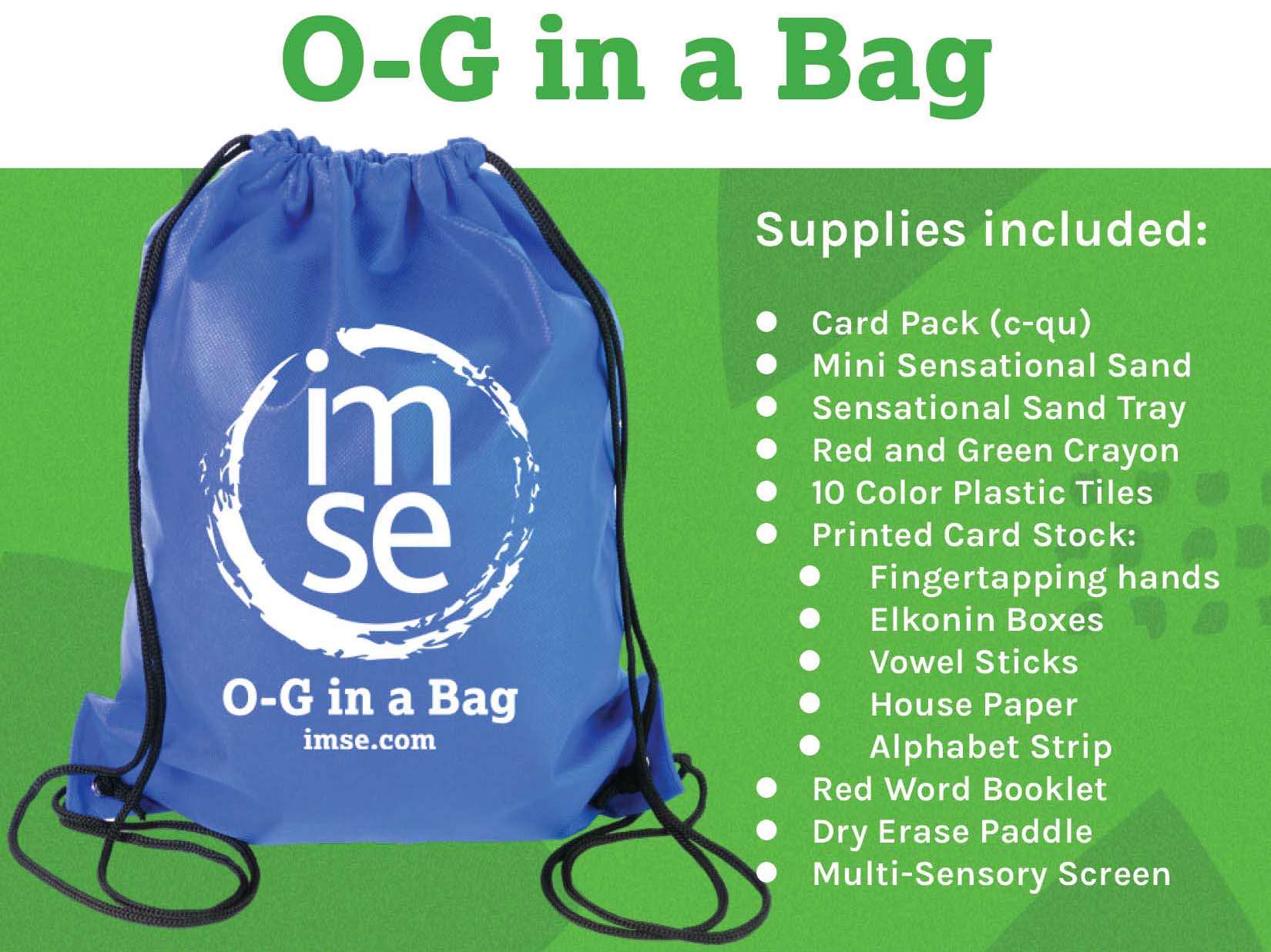 O G In A Bag IMSE
