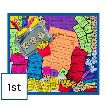 IMSE | Orton-Gillingham Printable Classroom Activity Set - Grade 1