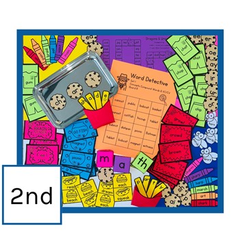 IMSE | Orton-Gillingham Printable Classroom Activity Set - Grade 2