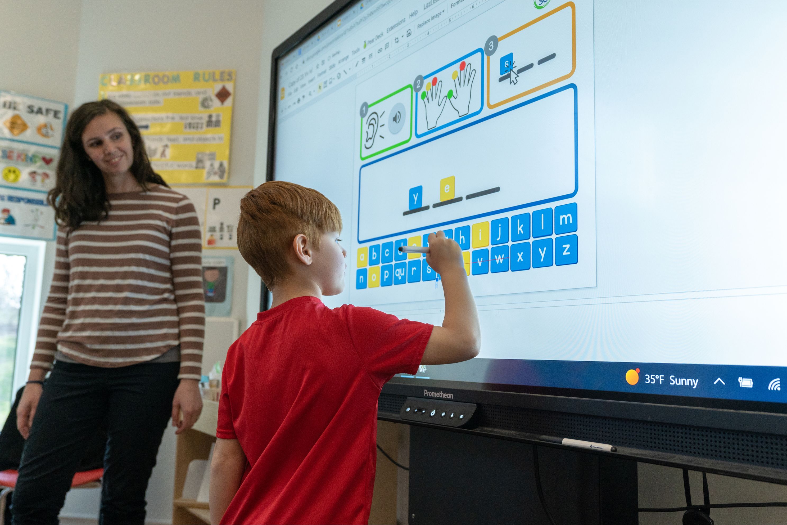 IMSE | OG+ Drag & Drop Dictation Slide Set - Kindergarten