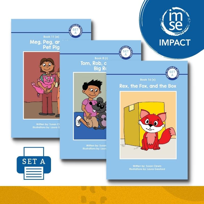 OG+ Decodable Readers Set C - Printed