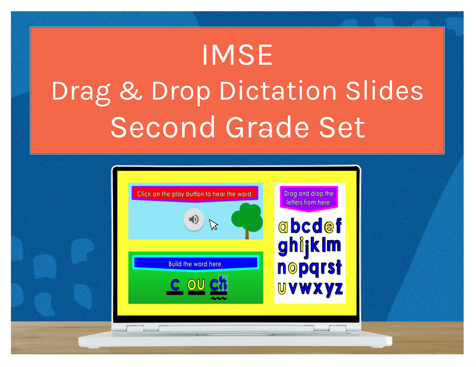 IMSE | Drag & Drop K-2 Dictation Slide Bundle