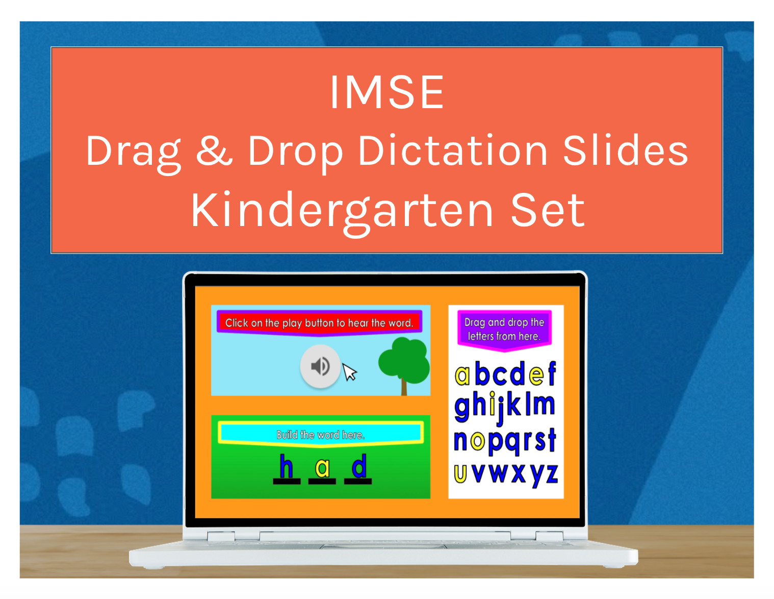 IMSE | Drag & Drop K-2 Dictation Slide Bundle