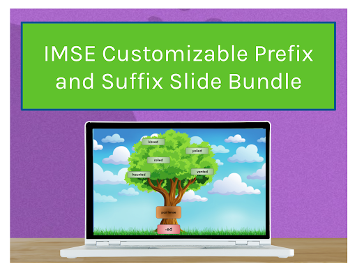 IMSE | Customizable Prefix and Suffix Slide Bundle