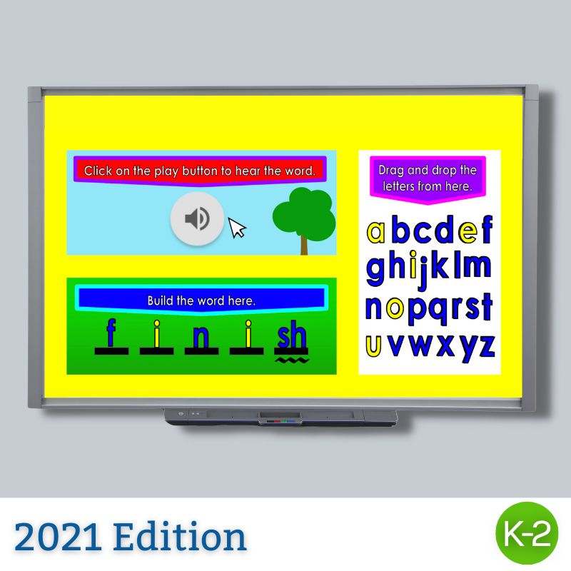 IMSE | Drag & Drop K-2 Dictation Slide Bundle