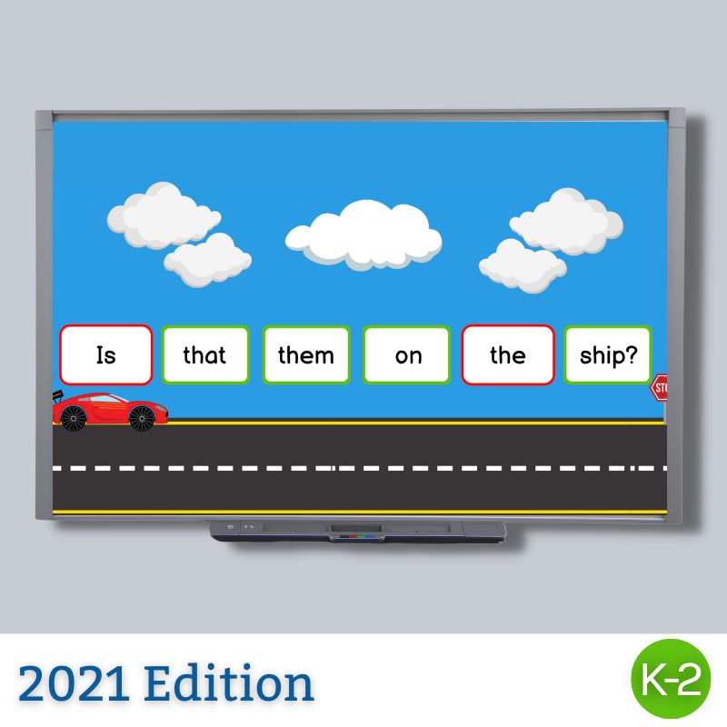 IMSE | K-2 Grade Orton Gillingham Fluency Slide Bundle