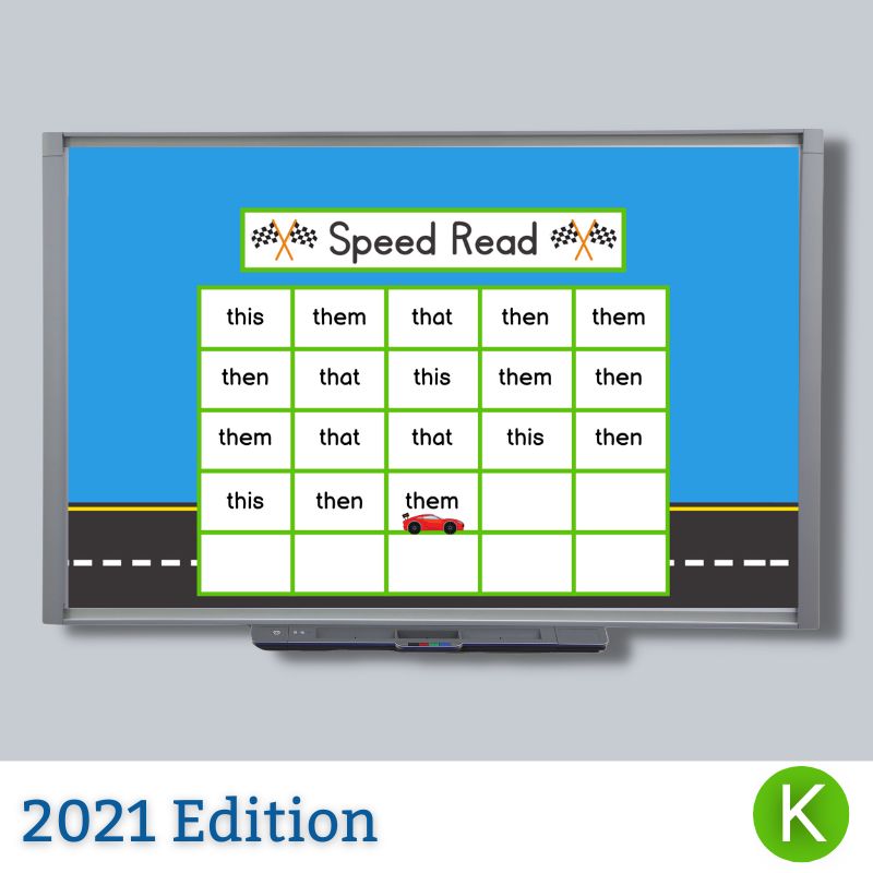 IMSE | Kindergarten Orton-Gillingham Fluency Slide Set